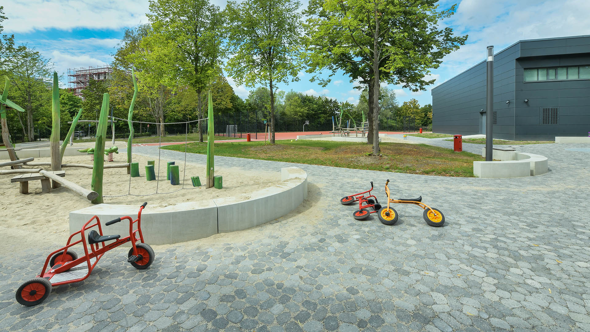 Schulhof Wartiner Straße 6 - hochC Landschaftsarchitekten ...